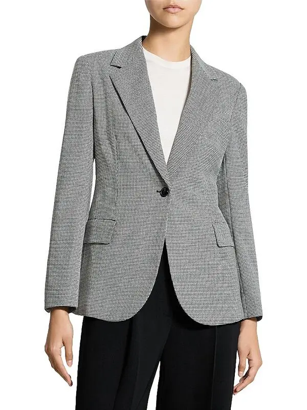 Theory Lynnia Relaxed Blazer - Black Multi