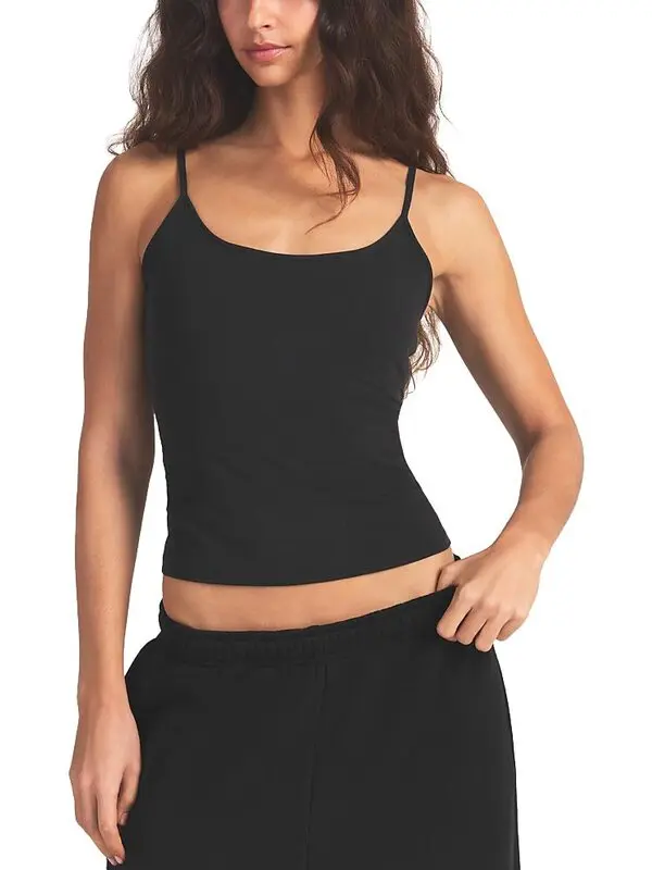 SKIMS Cotton Blend Camisole - Soot