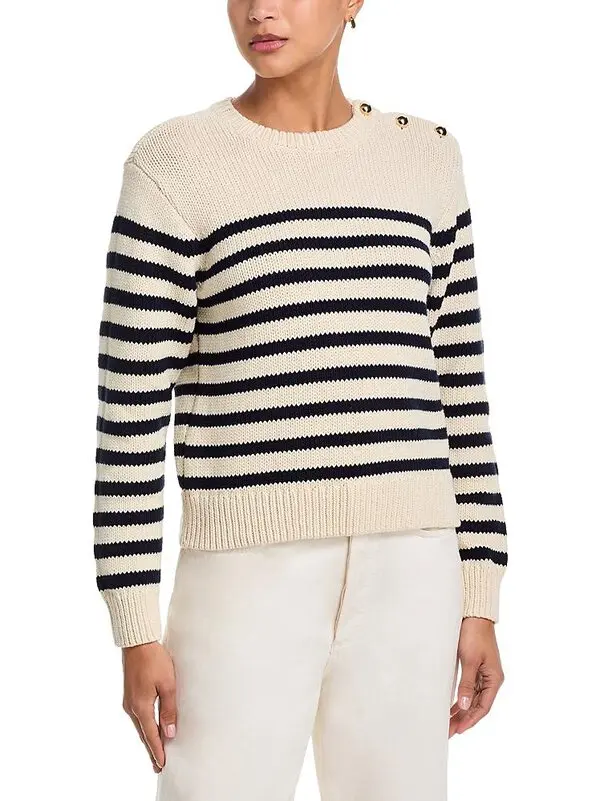 FRAME The Mariner Sweater - Cream Multi