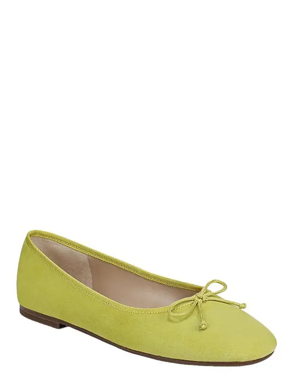 Sam Edelman Alie Ballet Flats - Green Limon