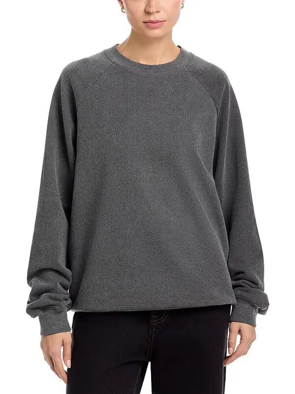 FRAME The Scholar Crew - Washed Black