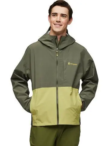 COTOPAXI Cielo Rain Jacket - Fatigue/lemongrass