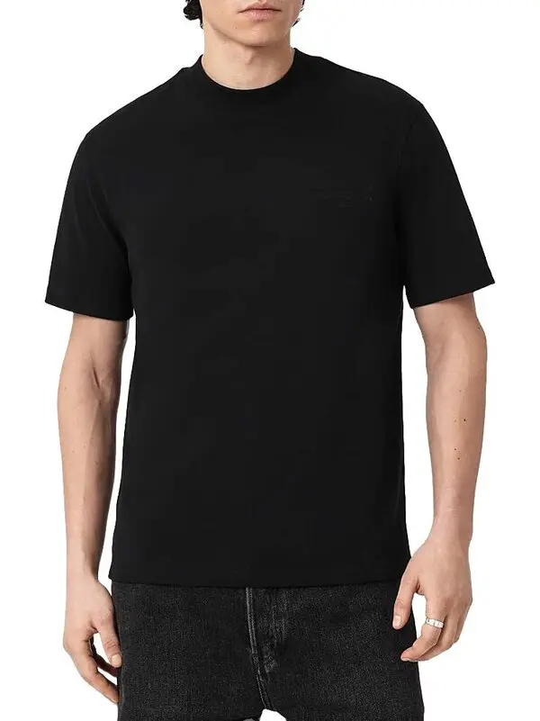ALLSAINTS Xavier Crewneck T-shirt - Jet Black