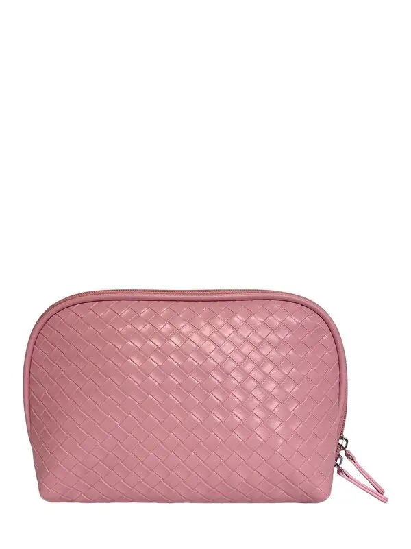YOUZEY The Cove Woven Cosmetic Bag - Pink