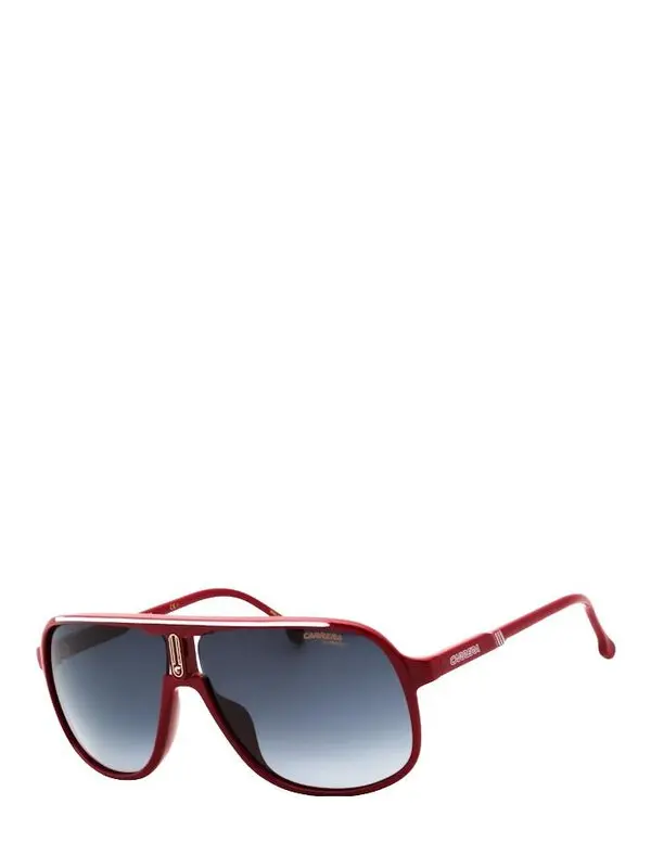 Carrera Eyewear Aviator Frame Unglae/c9a 9o - Red/dark Grey Shaded (1047