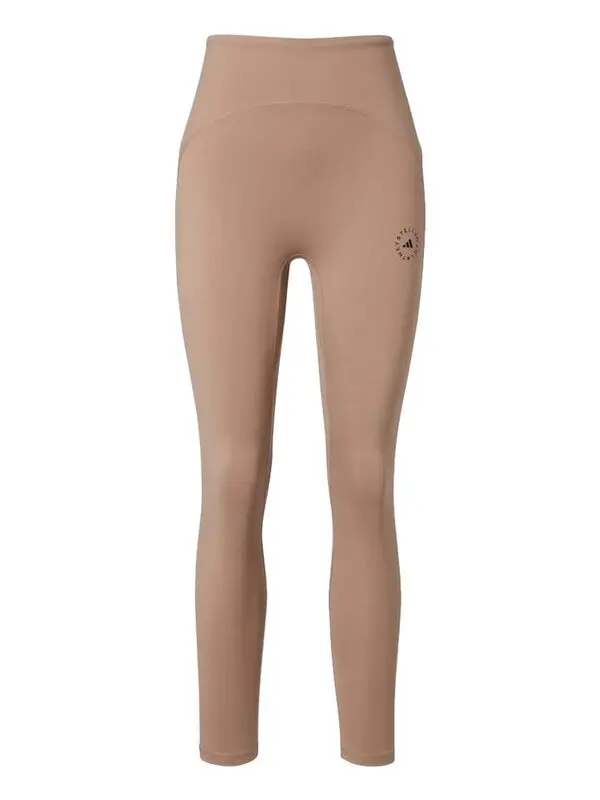 Adidas By Stella McCartney Logo Technical Leggings - Beige