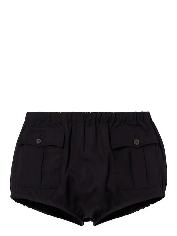 Prada Cotton Shorts - Black