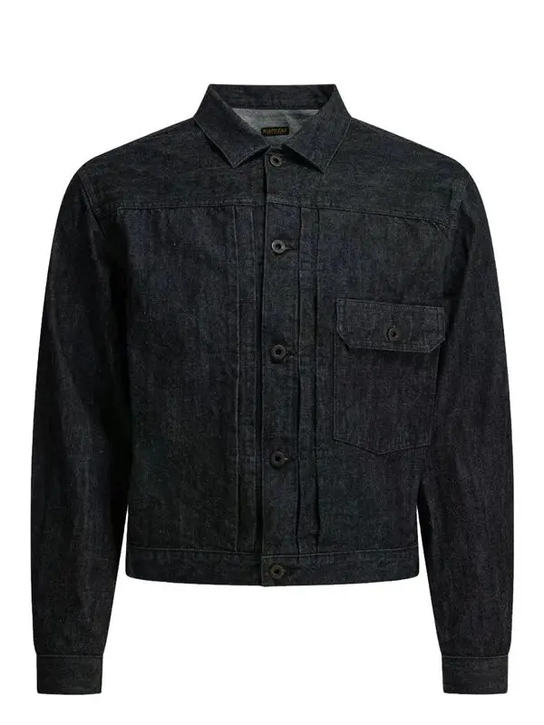 Kapital Button Denim Jacket - Blue
