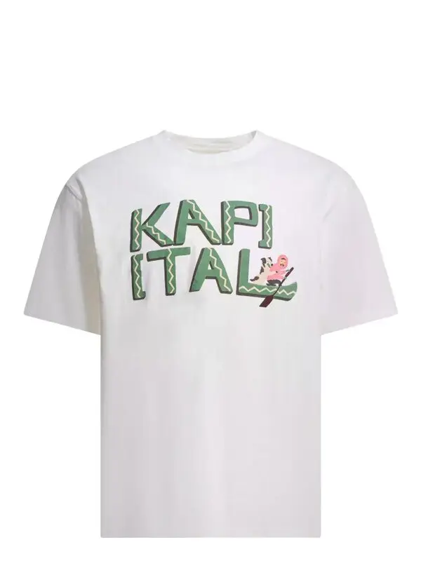 Kapital Logo-print T-shirt - White