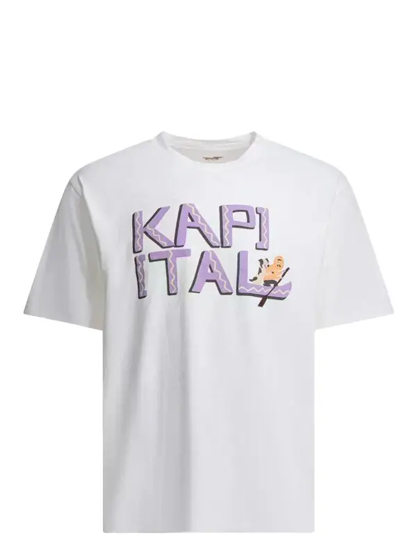 Kapital Logo-print T-shirt - White