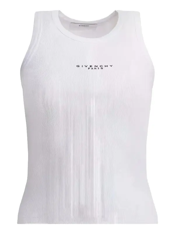 Givenchy Logo-print Tank Top - White
