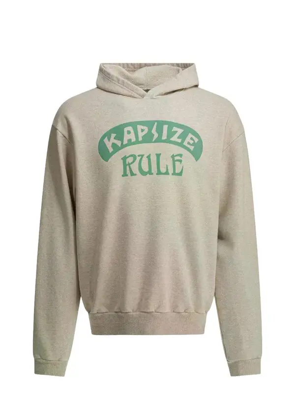 Kapital Graphic-print Hoodie - Neutrals