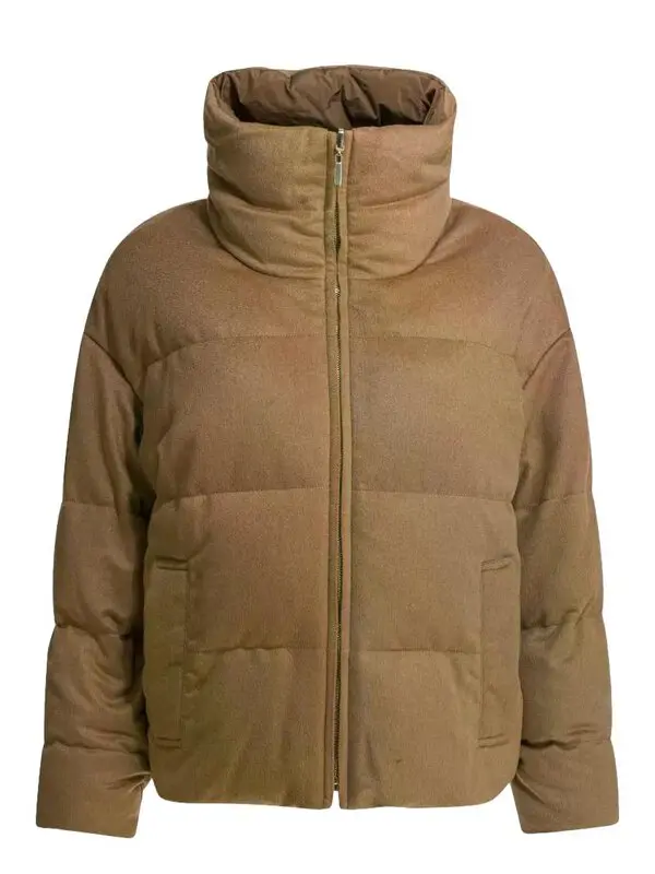 Max Mara Diego Reversible Puffer Jacket - Brown