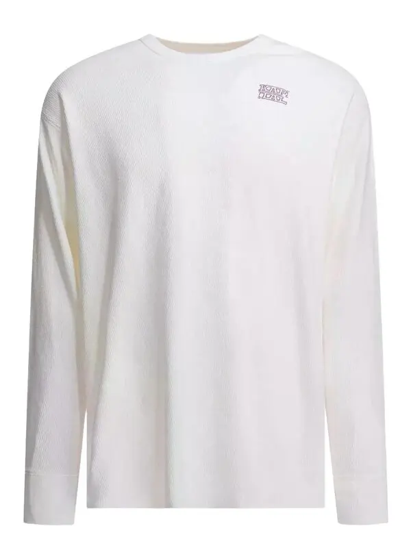 Kapital Textured Long-sleeve T-shirt - Neutrals