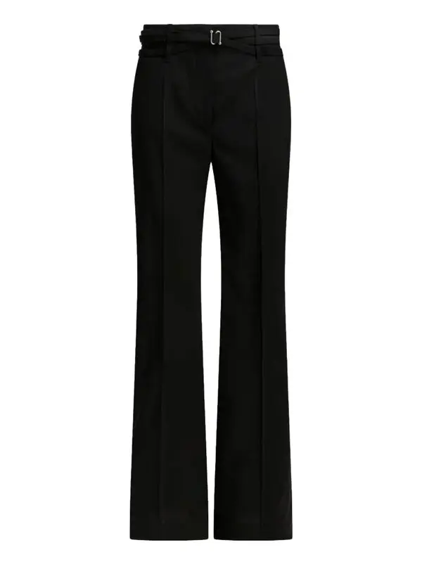 Max Mara Belted Tailored Trousers - Black