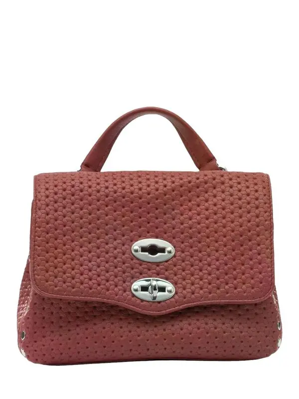 ZANELLATO Woven Tote Bag - Red