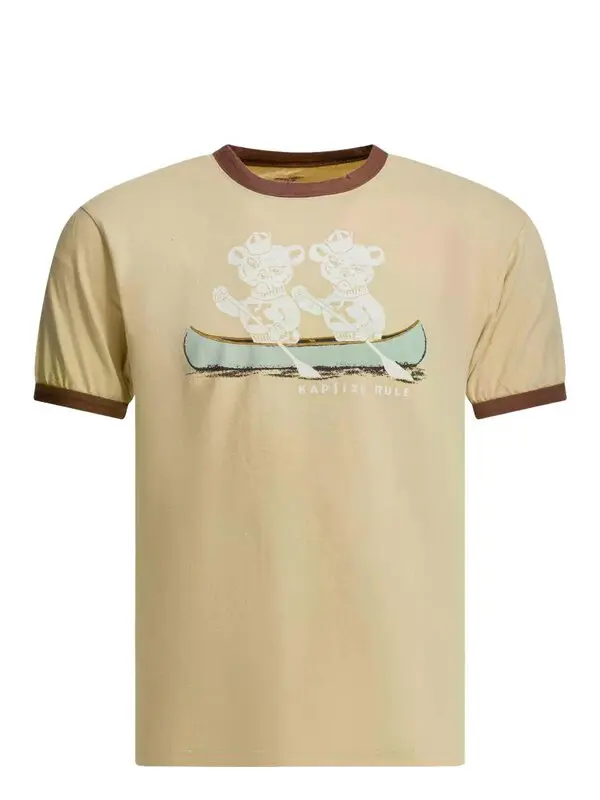 Kapital Graphic-print T-shirt - Neutrals