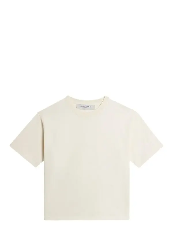 GOLDEN GOOSE Printed Cotton T-shirt - White