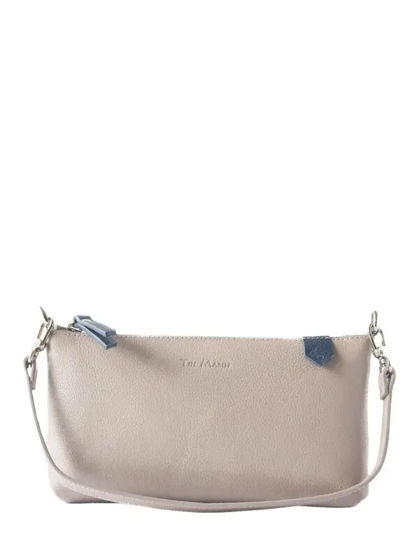 TIN MARIN Elia Convertible Leather Bag/clutch - Grey