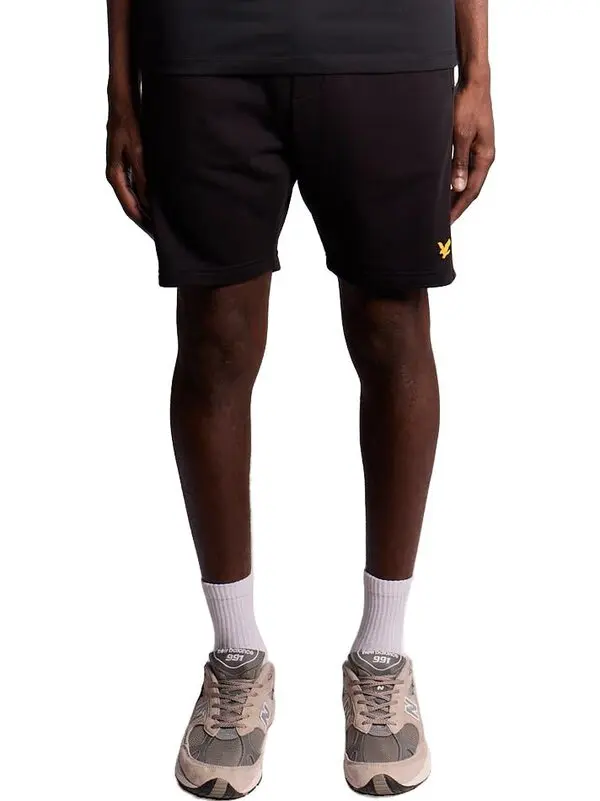 LYLE & SCOTT Tape Drawstring Shorts - Jet Black