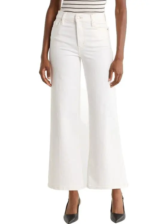 FRAME Le Pixie Slim Fit Palazzo Pants - Au Natural Clean