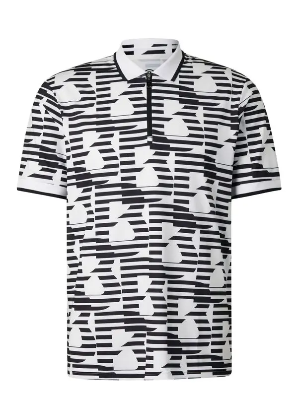 Bogner Valentin Functional Short-sleeved Top - White/black
