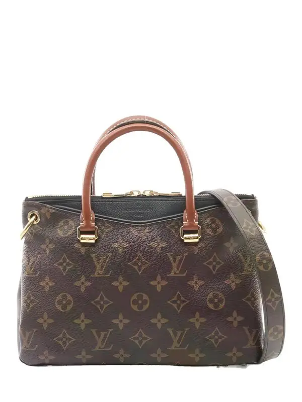 LOUIS VUITTON 2015 Bb Pallas Tote Bag - Brown