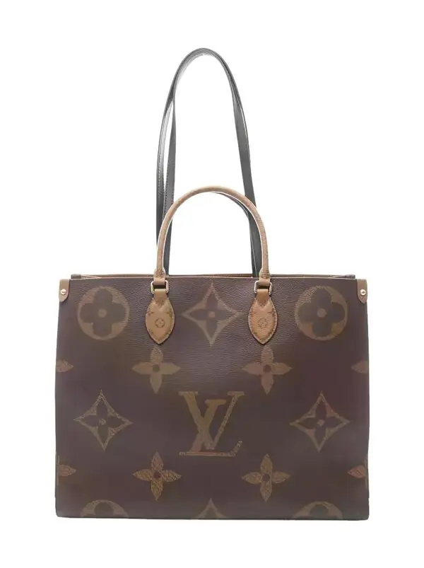 LOUIS VUITTON 2010s Gm Onthego Monogram Tote - Brown