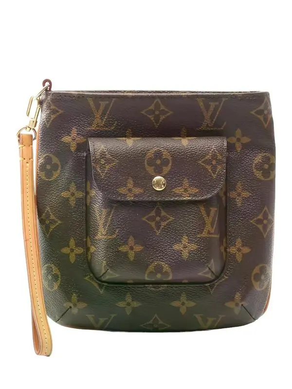 LOUIS VUITTON Monogram Pouch - Brown