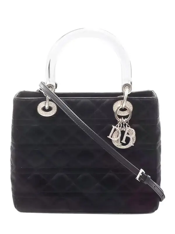 Dior 2000s Canage Lady Tote Bag - Black