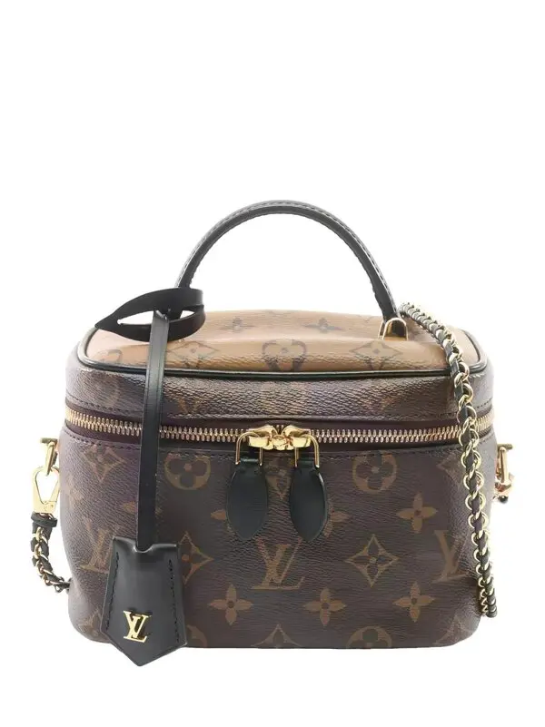 LOUIS VUITTON 2021 Pm Vanity Monogram Crossbody Bag - Brown
