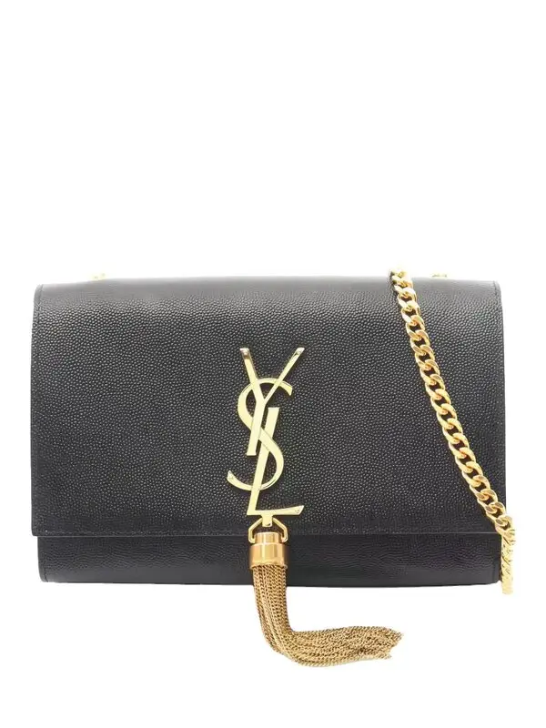 Saint Laurent 2020s Kate Chain Shoulder Bag - Black