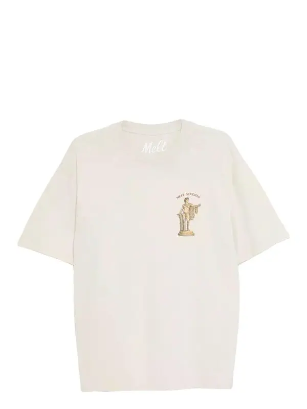 MELT Graphic-print T-shirt - Neutrals