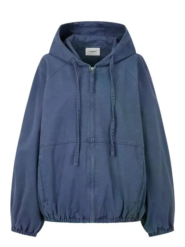 STUDIO TOMBOY Zip-up Jacket - Blue