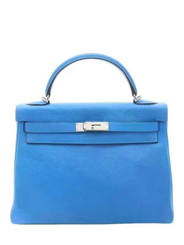 Hermès 2012 Kelly Ii Retourne 32 - Blue