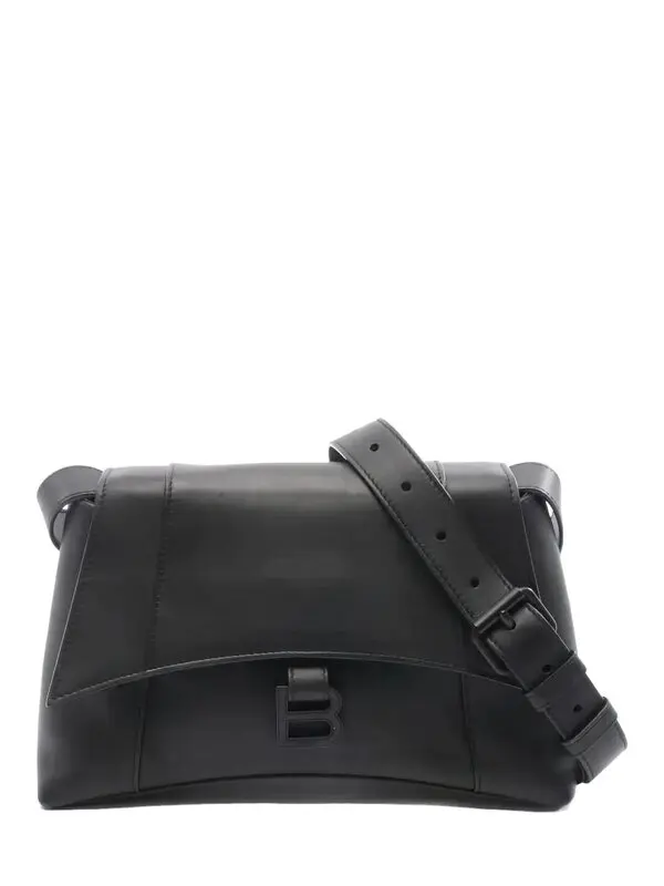 Balenciaga 2010s Small Downtown Shoulder Bag - Black