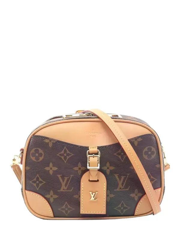 LOUIS VUITTON Mini Deauville Monogram Cross Body Bag - Brown