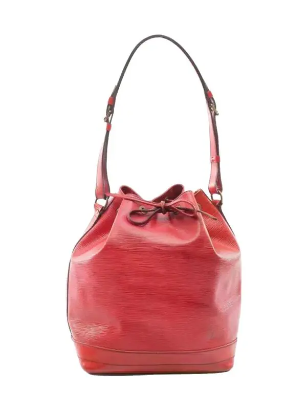 LOUIS VUITTON 1990 Noé Épi-leather Bucket Bag - Red