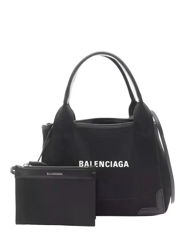 Balenciaga 2000s Xs Cabas Handbag - Black