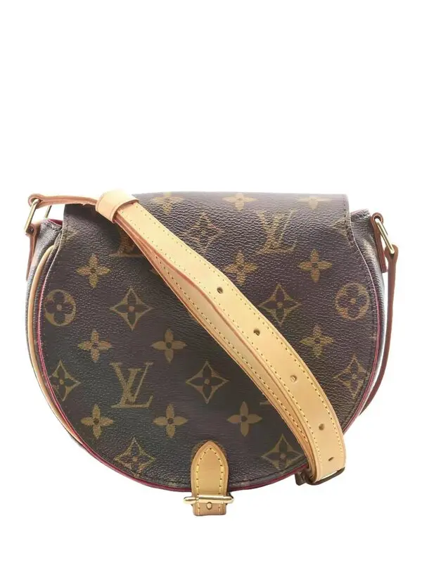 LOUIS VUITTON 2004 Tambourine Crossbody Bag - Brown