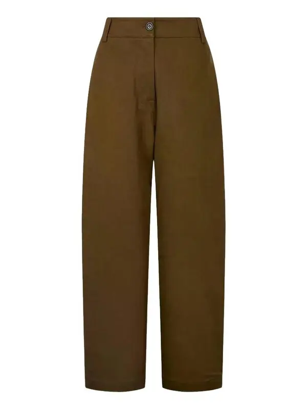 STUDIO TOMBOY Straight-leg Trousers - Brown