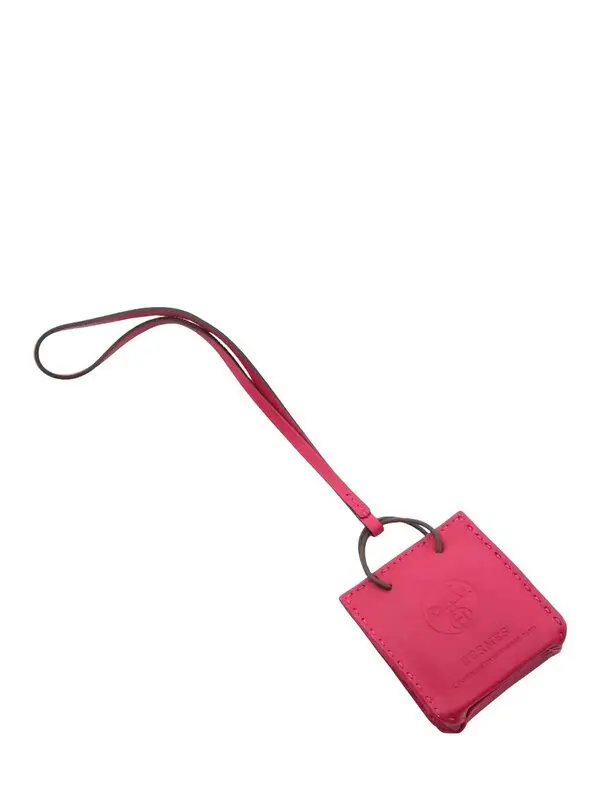 Hermès 2020 Leather Charm - Pink