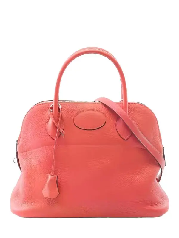 Hermès 2015 Bolide 31 Leather Tote Bag - Pink