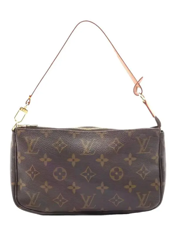 LOUIS VUITTON 2000 Monogram Handbag - Brown