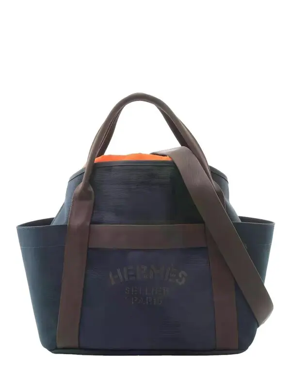 Hermès 2021 Sac De Pansage Handbag - Blue