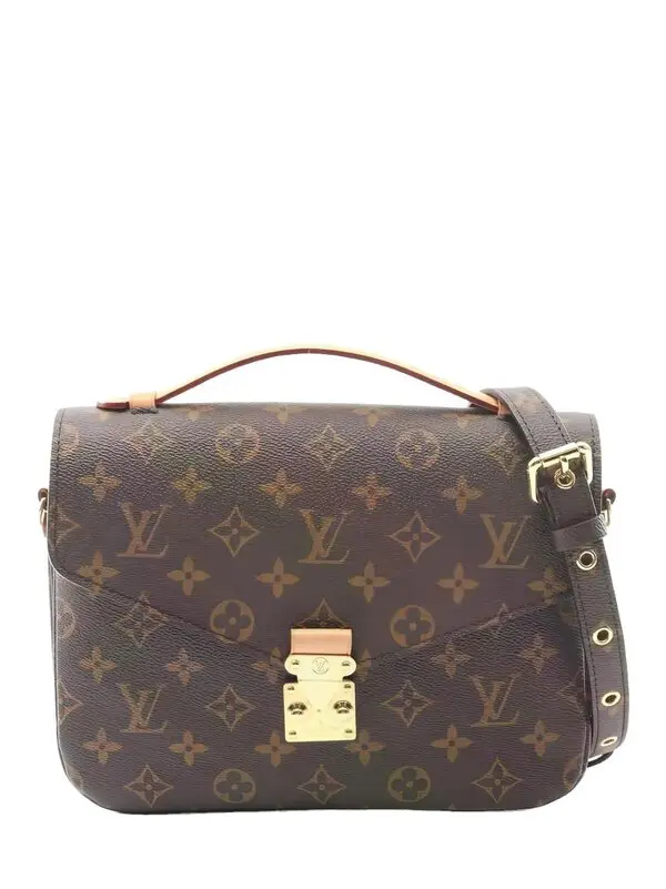 LOUIS VUITTON 2010s Mm Pochette Métis Monogram - Brown