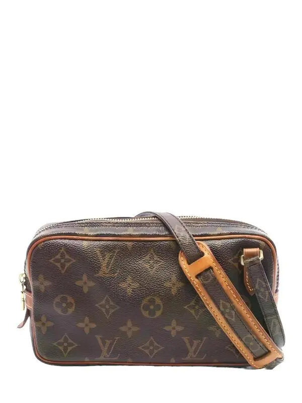 LOUIS VUITTON 2003 Marly Bandoulière Monogram Shoulder Bag - Brown