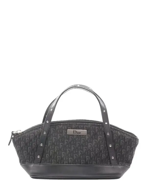 Dior 2010s Logo Tote Bag - Black