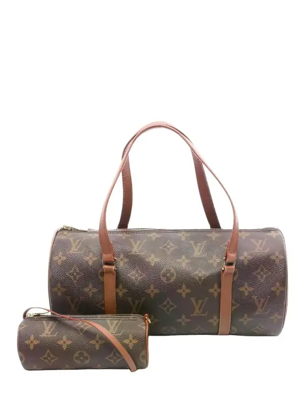 LOUIS VUITTON 1995 30 Papillon Shoulder Bag - Brown