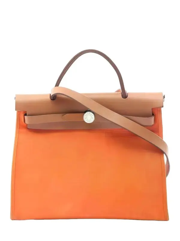 Hermès 2013 Herbag Zip Pm Two-way Handbag - Orange